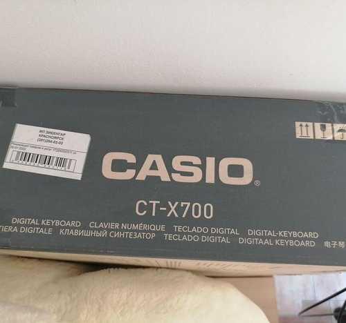 Синтезатор casio ct x700