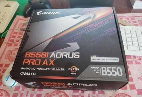 Материнская плата gigabyte B550I aorus PRO AX