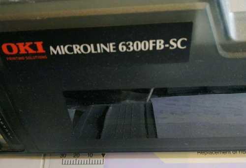 Матричный принтер OKI Microline 6300FB-SC