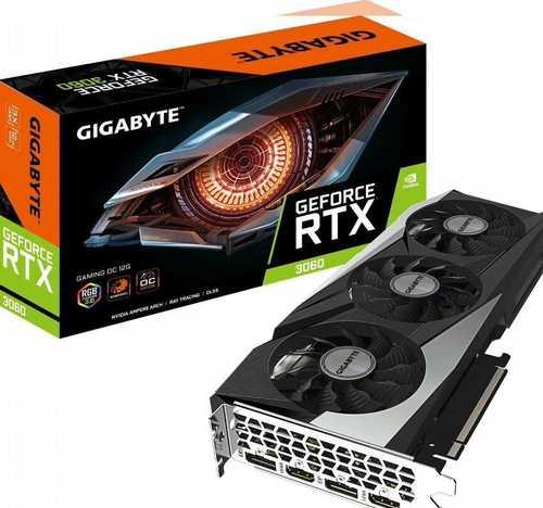 Видеокарта Gigabyte RTX 3060 Gaming OC 12Gb