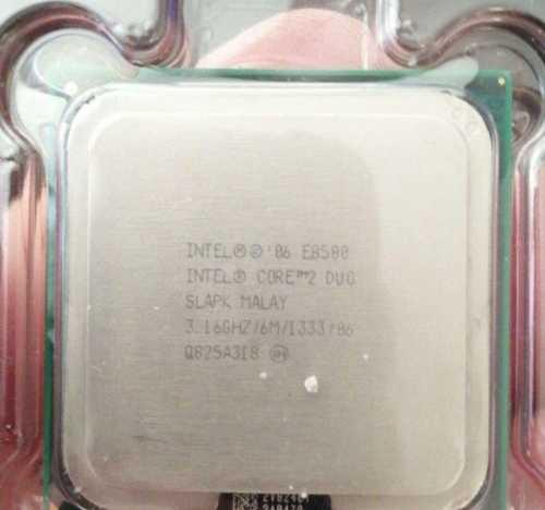 Процессор intel core 2 Duo Е8500