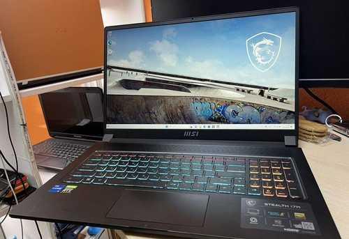 Игровой ноутбук MSI Stealth 17M i5-1240/3060/512