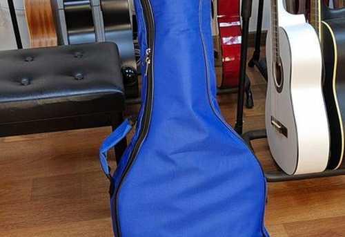 Синий чехол для классической гитары 4/4 MR гк-2