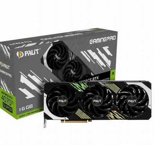 Видеокарта RTX 4070 Ti Super 16gb Palit GamingPro