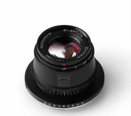 Объектив TTartisan 35 мм F1.4 APS-C для Canon EOS