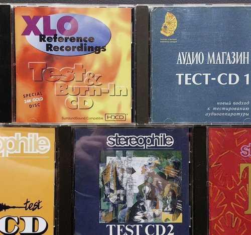 Тестовые Audio CD для настройки радиоаппаратуры