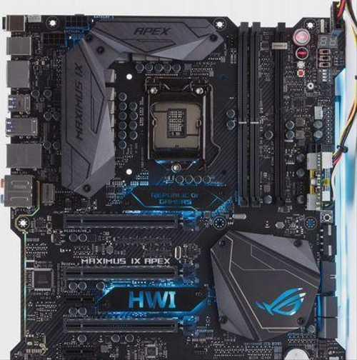 Core i7 9700k+asus maximus ix+16 gb ballistix 2*8