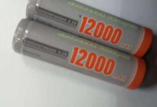 Аккумуляторные батарейки 18650, новые