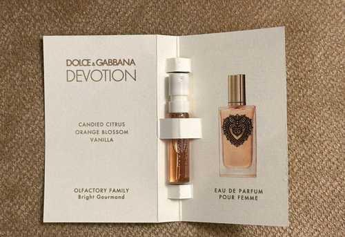 Dolce gabbana парфюм Devotion тестер