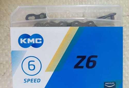 Цепь для велосипеда KMC Z6 6 скоростная