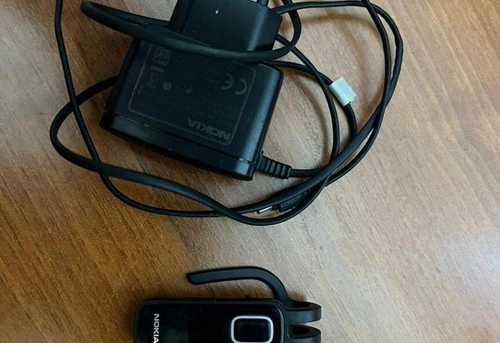 Bluetooth гарнитура nokia BH-212 + блок питания