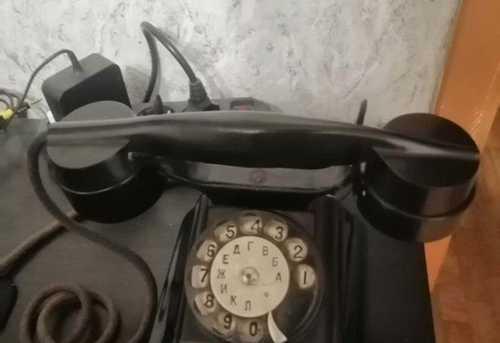 Старинный телефон "красная заря"