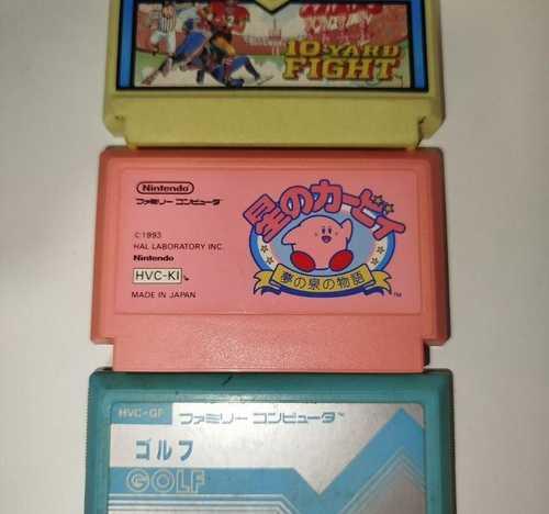 Картриджи Famicom (dendy)