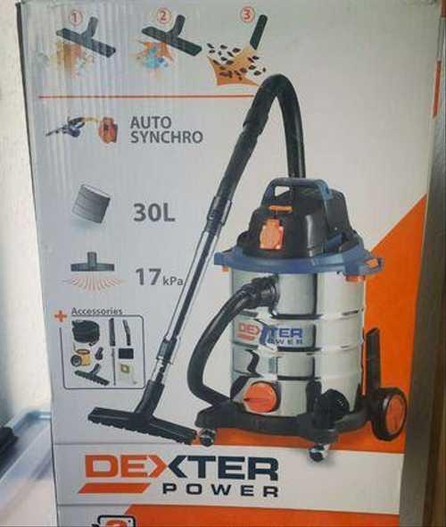 Строительный пылесос Dexter 1500