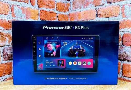 Магнитола Pioneer.GB K3 Plus
