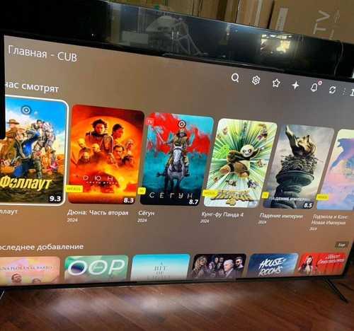 Новый 55 qled с самым послушным SMART TV