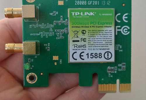 Сетевой адаптер Wi Fi, TP -link TL-WN881ND pci e