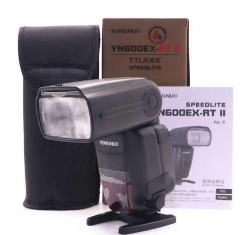 Фотовспышка Yongnuo Speedlite YN-600EX-RT II for Canon в упаковке (China)