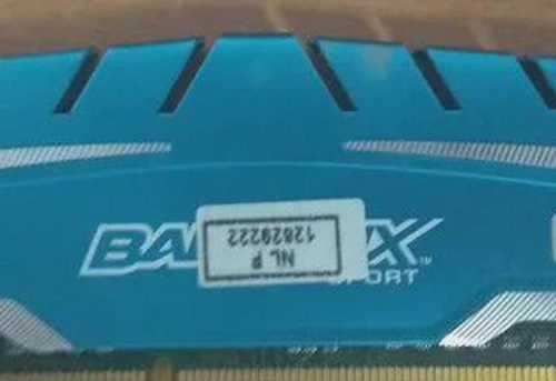 DDR3 8гб Crucial Ballistix Sport 1866mhz