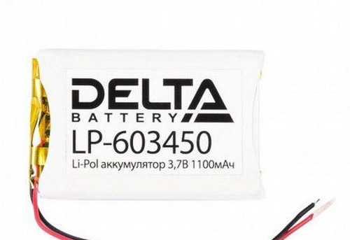 АКБ (1100mAh/3.7В) delta LP-603450