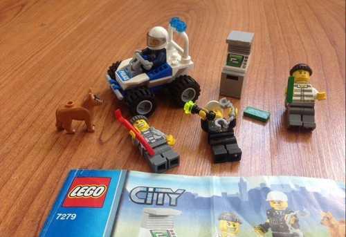 Lego City 7279 коллекция полицейских минифигурок