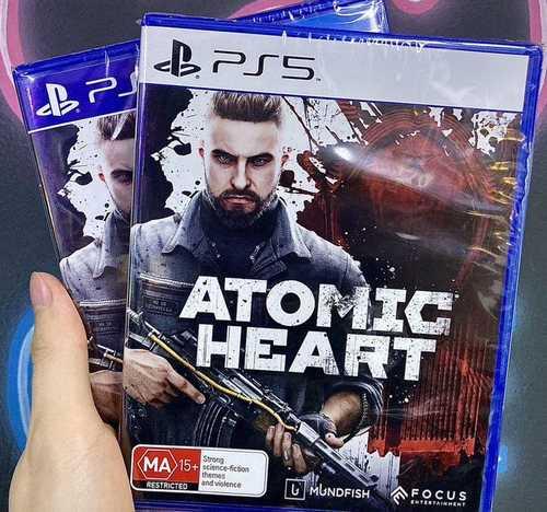 Диск ps4 ps5 Atomic Heart