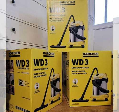 Пылесос karcher wd 3 s