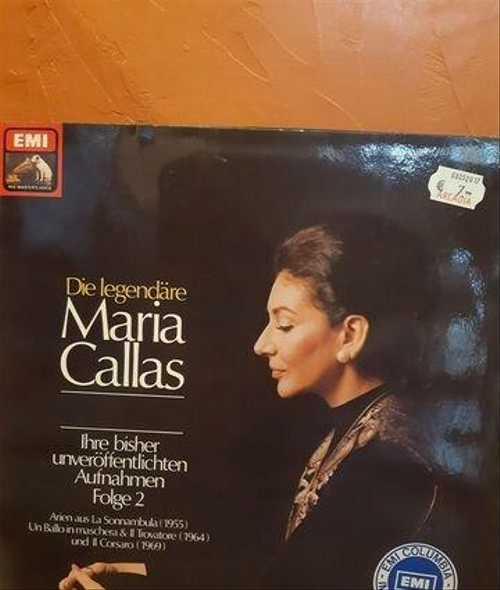 Мария Каллас Maria Callas LP EMI Columbia новая