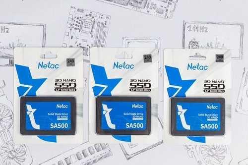 2.5" SSD-накопители Netac SA500 240Gb