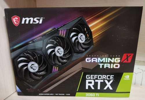 RTX 3060 TI MSI gaming X trio