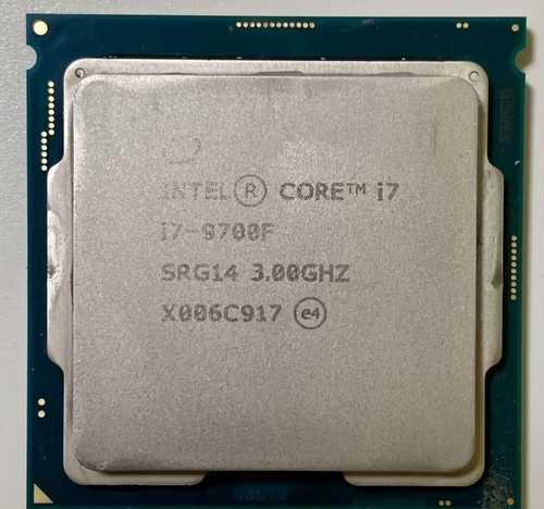 Процессор Intel Core i7 9700f Lga 1151