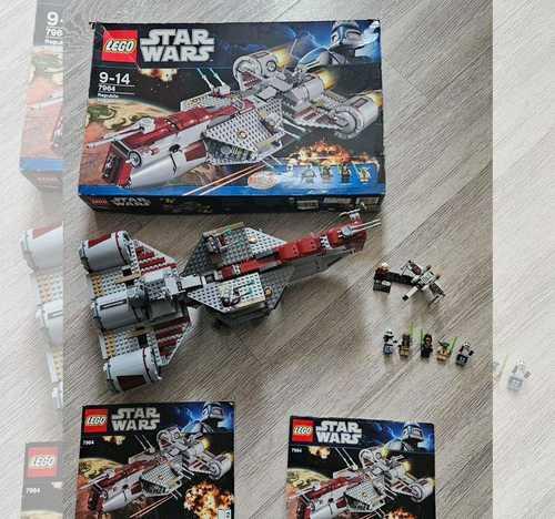 Lego star wars Республиканский фрегат 7964