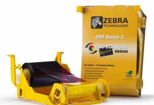 Красящая лента для ZXP3 zebra 800033-340. Оригинал