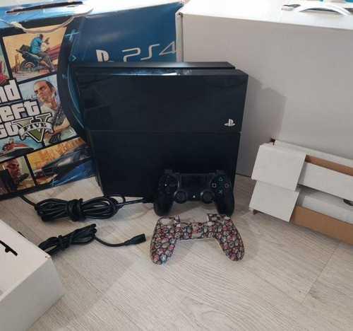 Sony playstation 4 fat прошита с играми