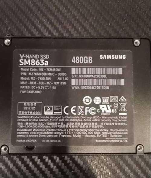 SSD Samsung 480gb