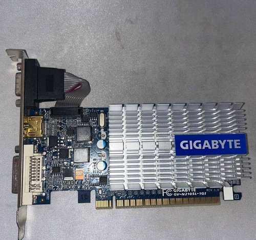 Видеокарта Gigabyte GeForce 210