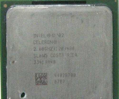 Процессор Intel Celeron 2,6 (Socket 478) SL6W5