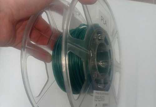 Пластик зелёный для 3Д печать - PLA