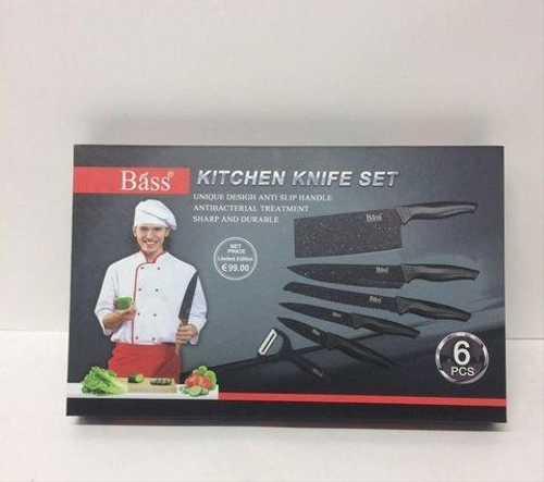 Набор ножей в коробке bass 6 предметов B6881