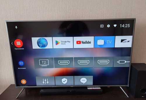 Телевизор SMART tv 55 дюймов "kivi 55u600gr"