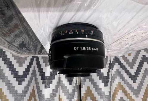Объектив Sony DT 35mm f/1.8 SAM (SAL-35F18)