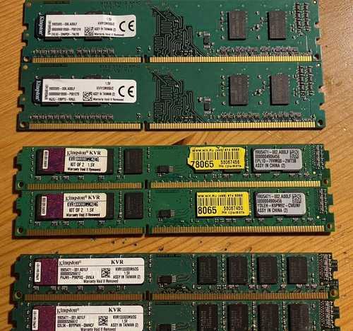 Оперативная память DDR2/DDR3/DDR4 Dimm/So-Dimm