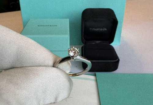 Новое Помолвочное кольцо Tiffany 0.33ct