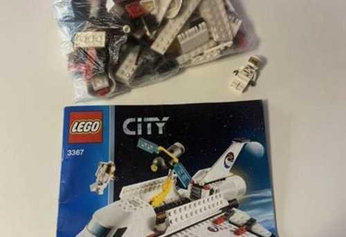 Lego city 3367 Шатл со спутником