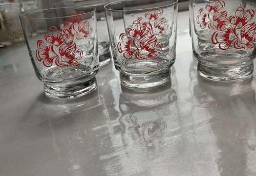 Стеклянные стаканы СССР новые
