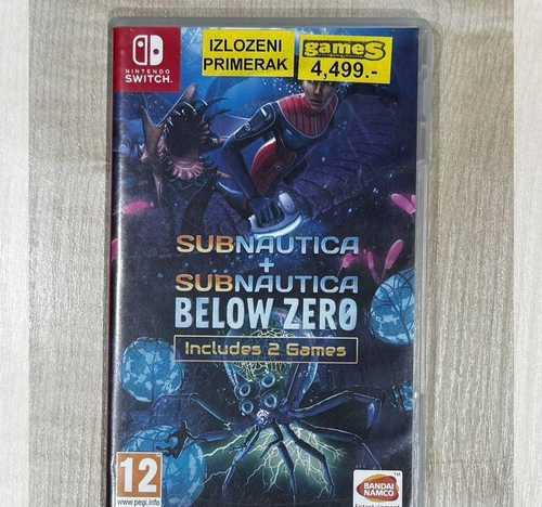 Subnautica Subnautica below zero, nintendo switch