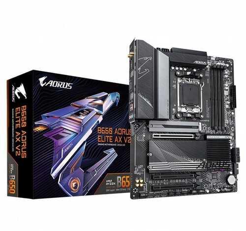 Материнкая плата Gigabyte B650 aorus elite ax V2