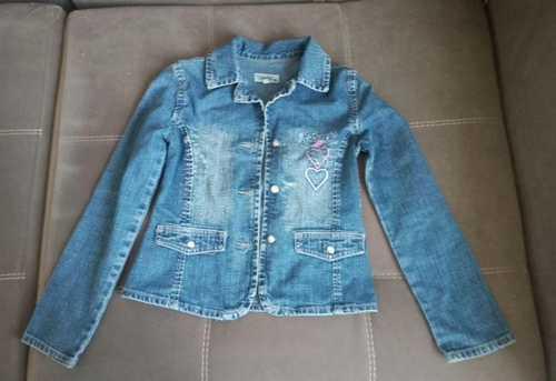 Куртка джинсовка детская для девочки