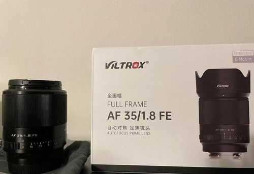 Объектив Viltrox AF 35mm f/1.8 Sony FE