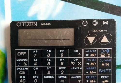 Электронная книжка citizen MB-280